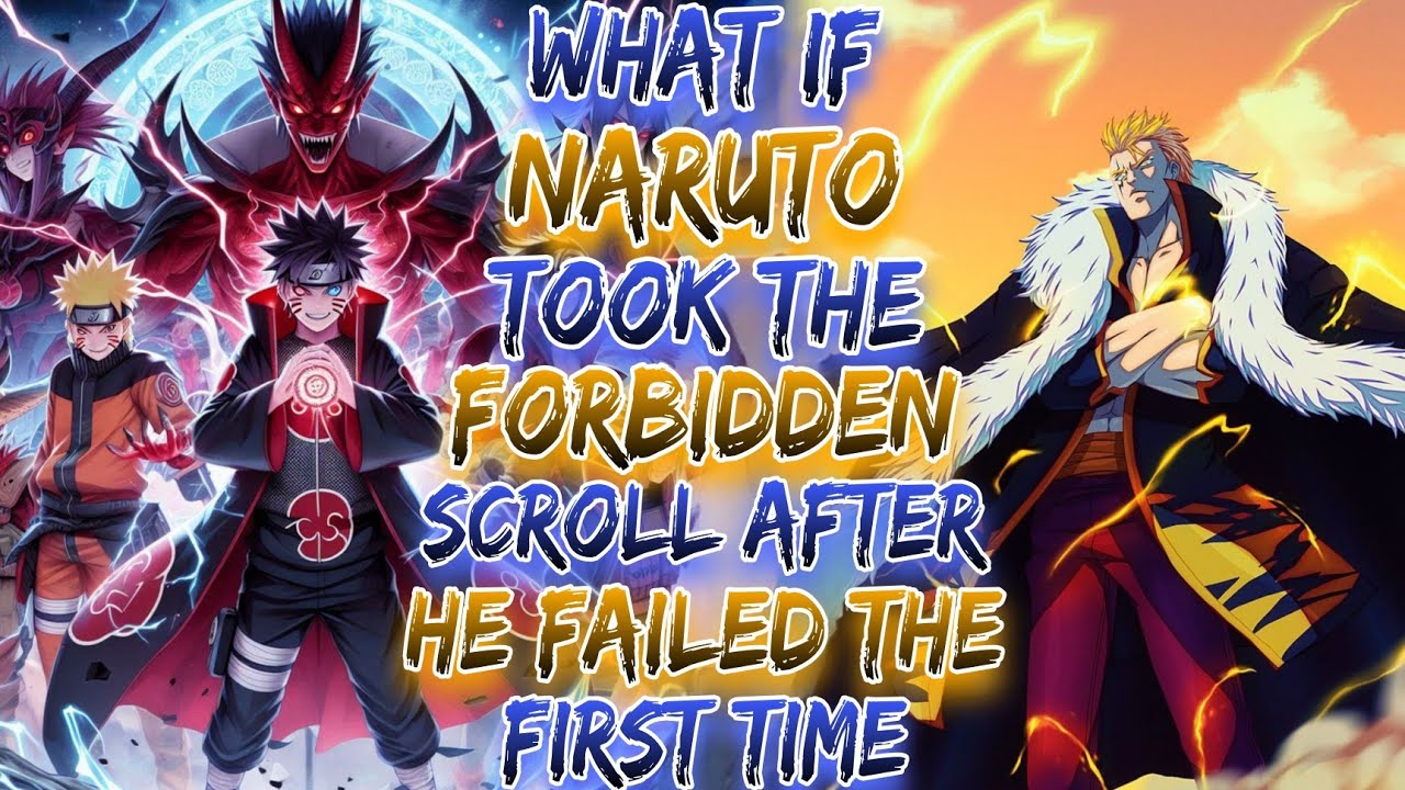 What If Naruto Took The Forbidden Scroll After He Failed The First Time ...