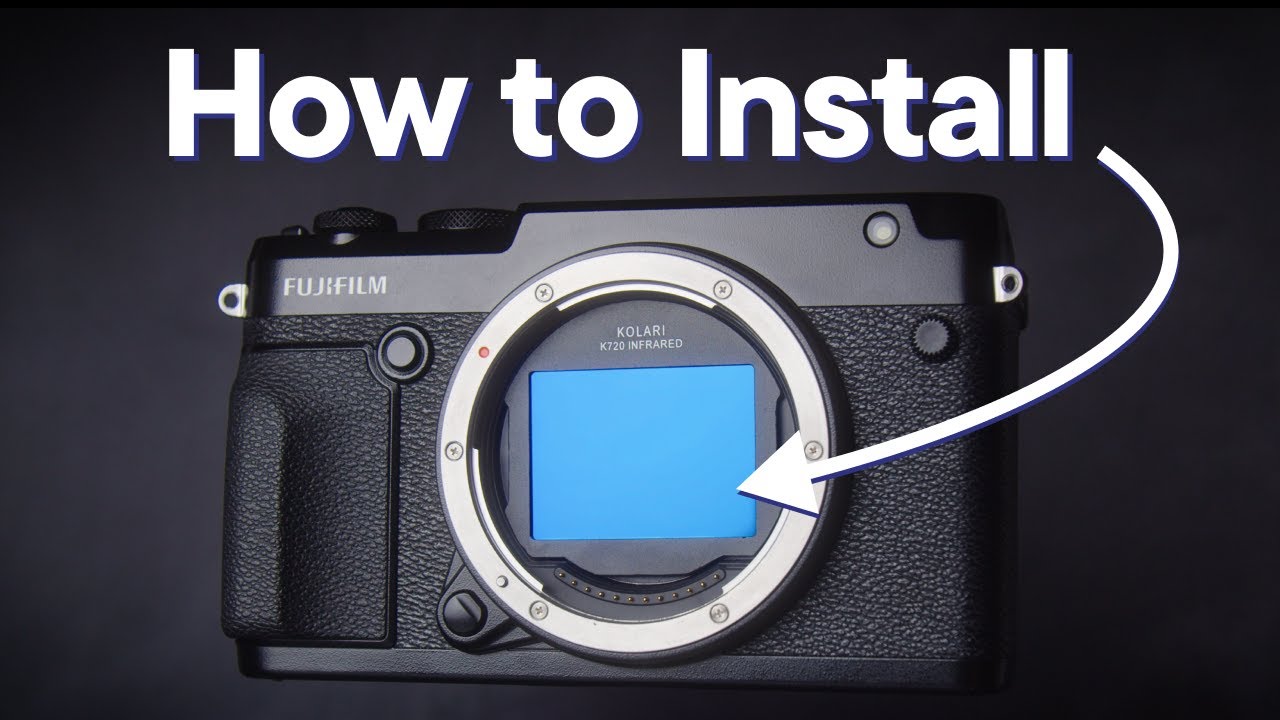 Kolari Magnetic Clip-in Filter For Fujifilm GFX | Installation Tutorial ...