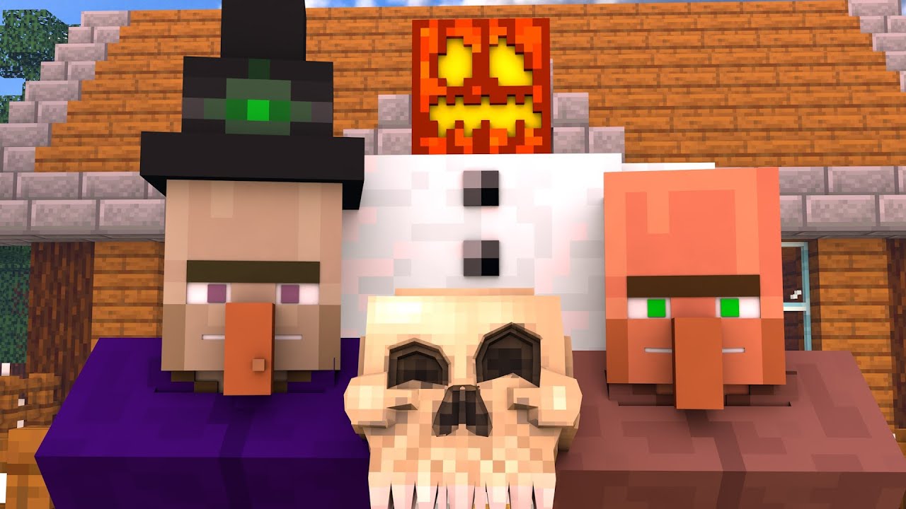 Villager and Snowman Mutant Life - Minecraft animation. - YouTube