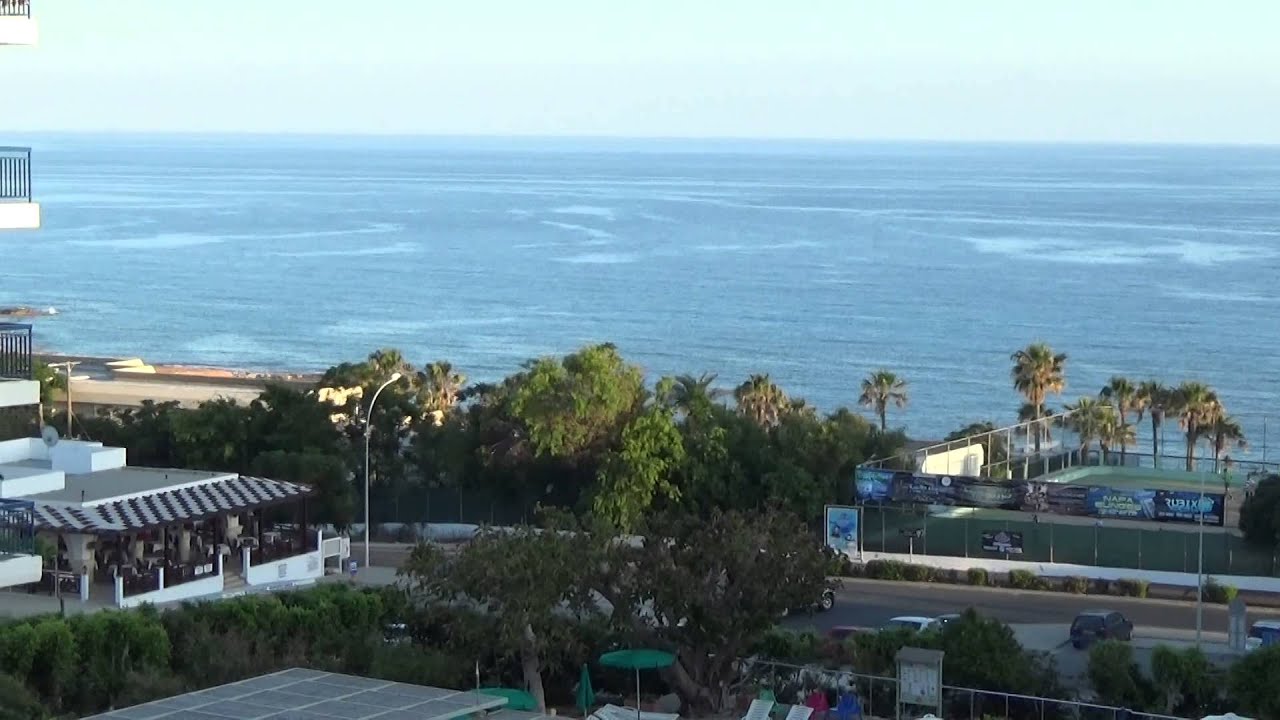 Отель MARINA 3* Кипр Айя Напа Вид из окна Hotel MARINA 3* Cyprus Sea ...