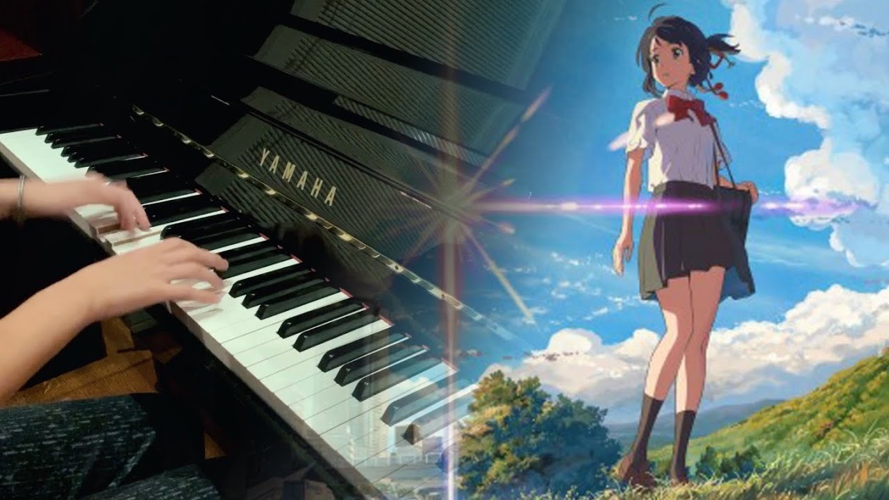 Your Name/Kimi No Na Wa OST "Yumetourou" by RADWIMPS (Piano Cover ...