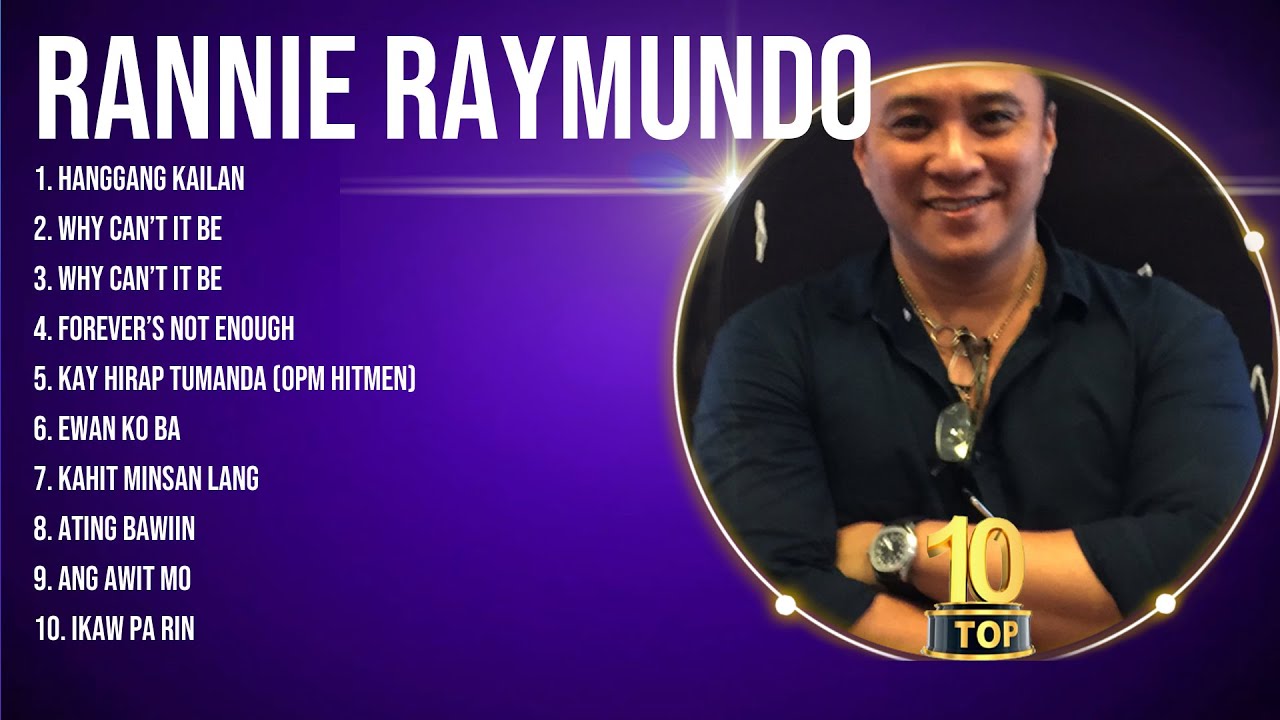 Rannie Raymundo Best Hits Songs Playlist Ever ~ Greatest Hits Of Full ...