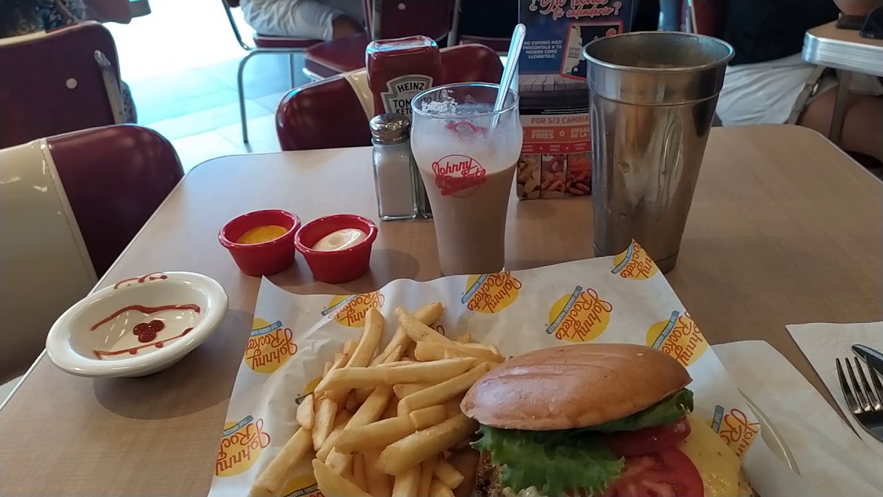 Hamburguesa ROYAL 🍔 Johnny Rockets PLAZA SAN MIGUEL, LIMA - PERÚ ️ ...