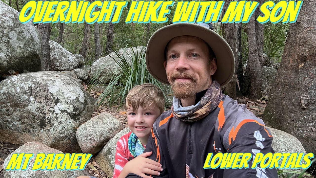 Overnight hike with my son - Mt Barney lower portals - YouTube