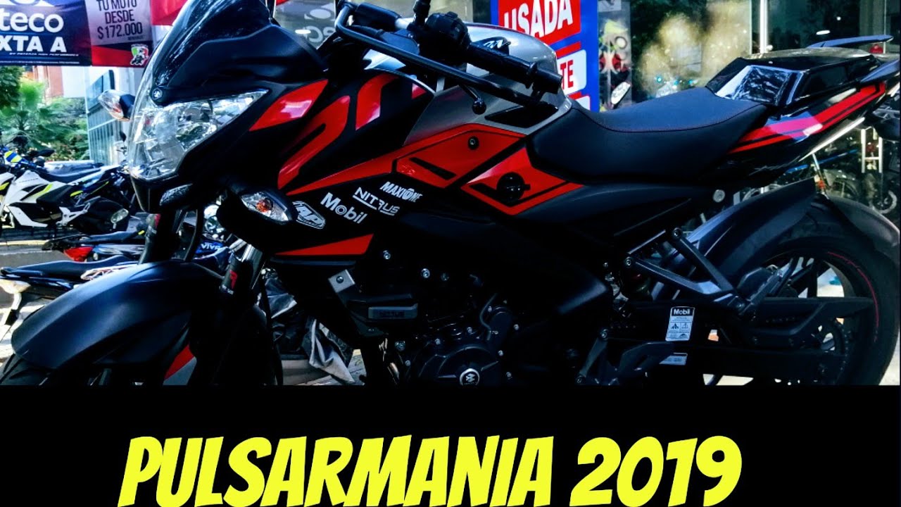BAJAJ PULSAR ns200 modelo 2020 pulsarmania - YouTube