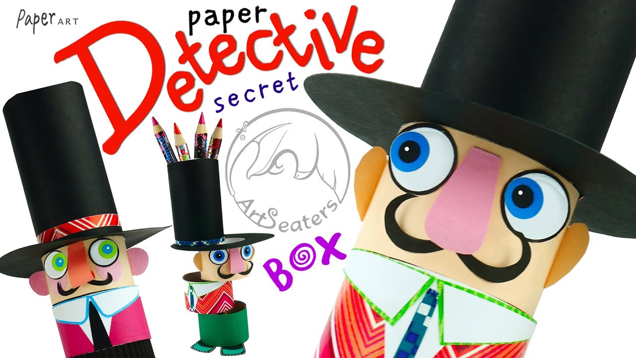 Detective- DIY ADORABLE ORGANIZER BOX USEFUL EVER Compartment for ...