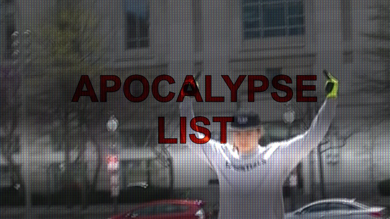 APOCALYPSE LIST - YouTube