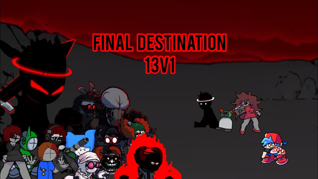 Fnf - Final Destination 13v1 covers of multiverse - YouTube