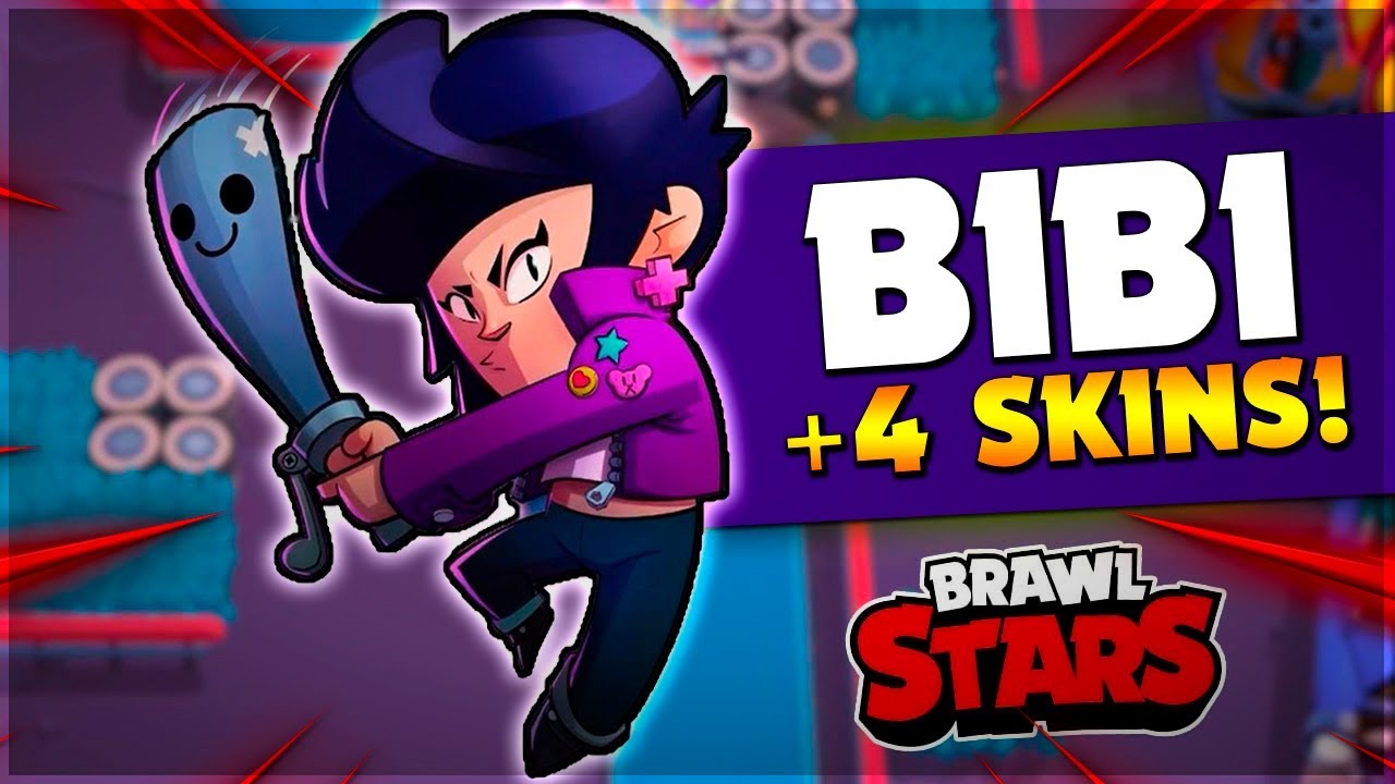 GAMEPLAY DA NOVA BRAWLER "BIBI" + NOVAS SKINS E MODO RETROPOLIS NO ...