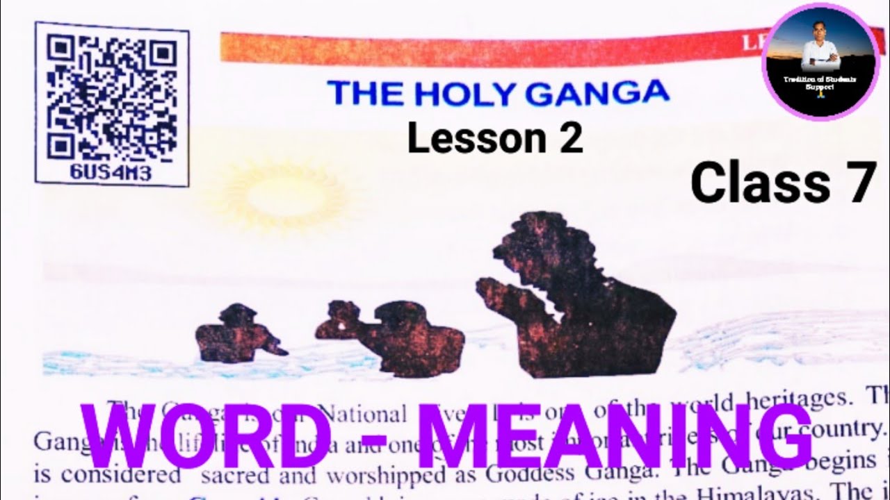 Word Meaning | Class 7 Lesson 2 - The Holy Ganga | Word Meaning ...