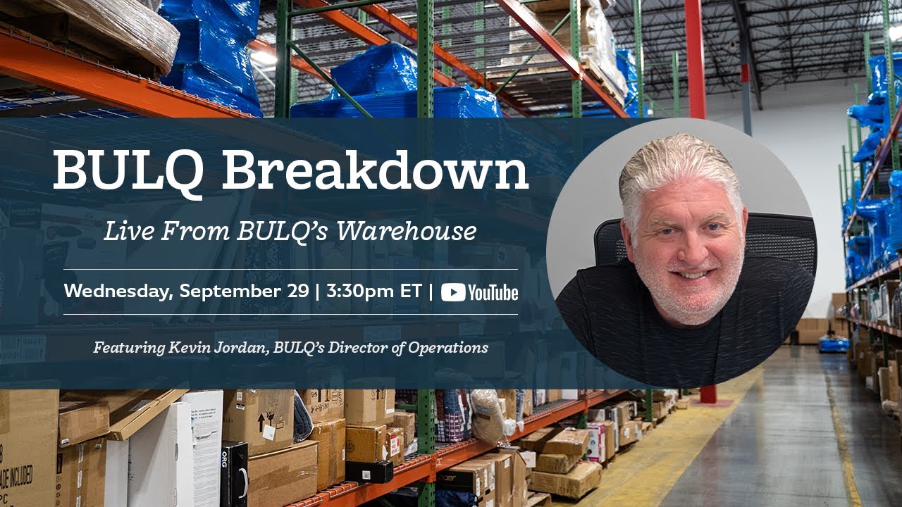 BULQ Breakdown: Live from BULQ's Warehouse - YouTube