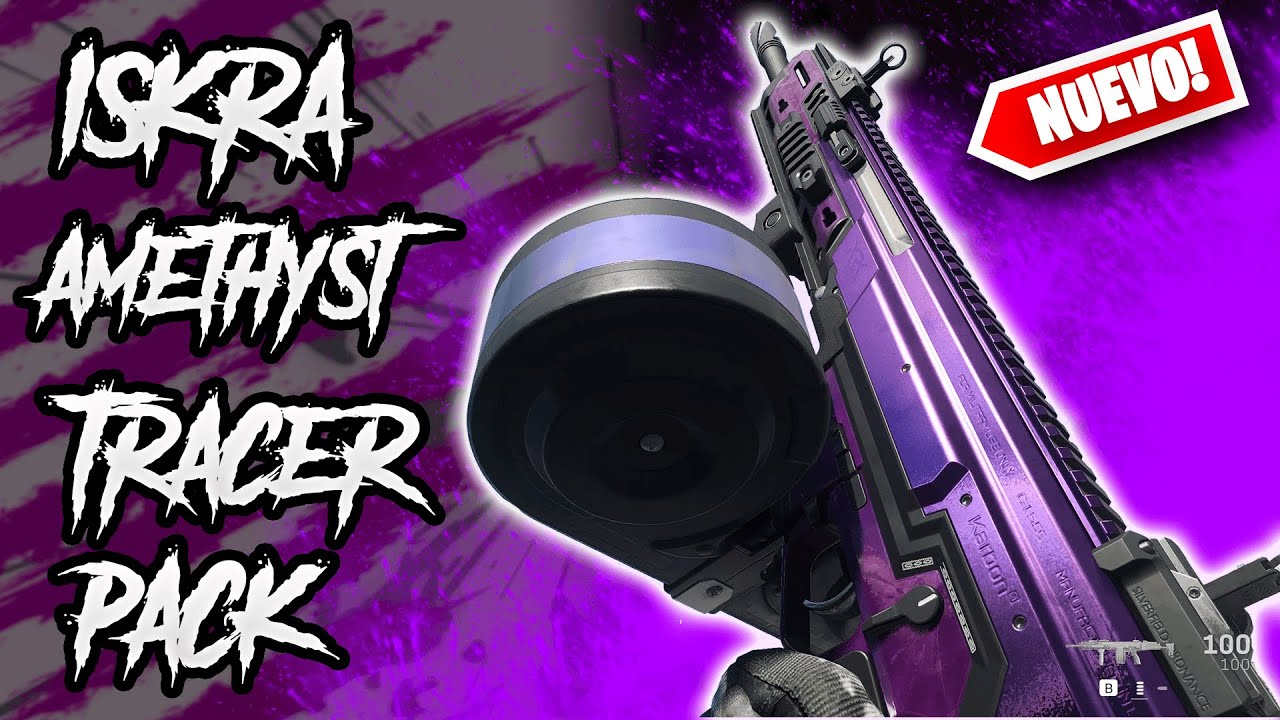 V2 COMPRO A ISKRA AMETHYST TRACER PACK / TRAZADOR MORADO AMATISTA ...