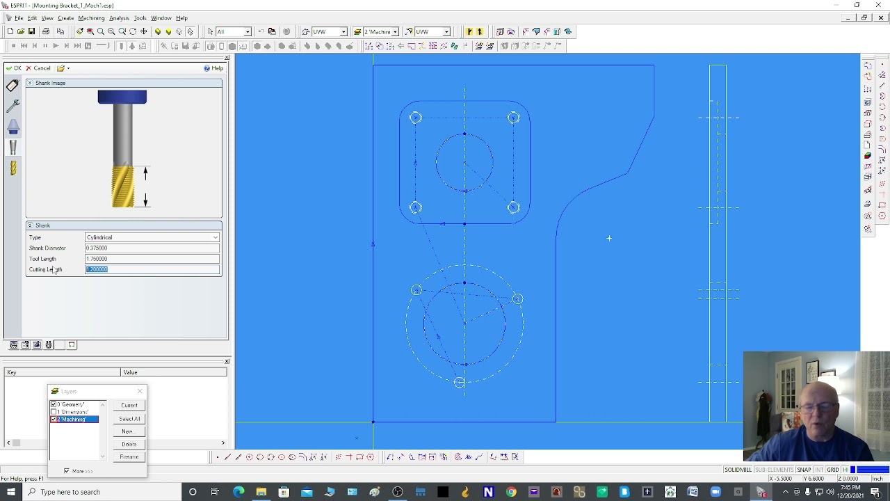 Pocketing and periphery machining - YouTube
