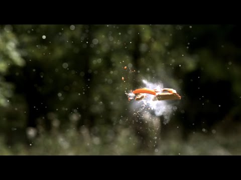 Clay shooting with the Blaser F16 / unbelievable scenes / slow motion