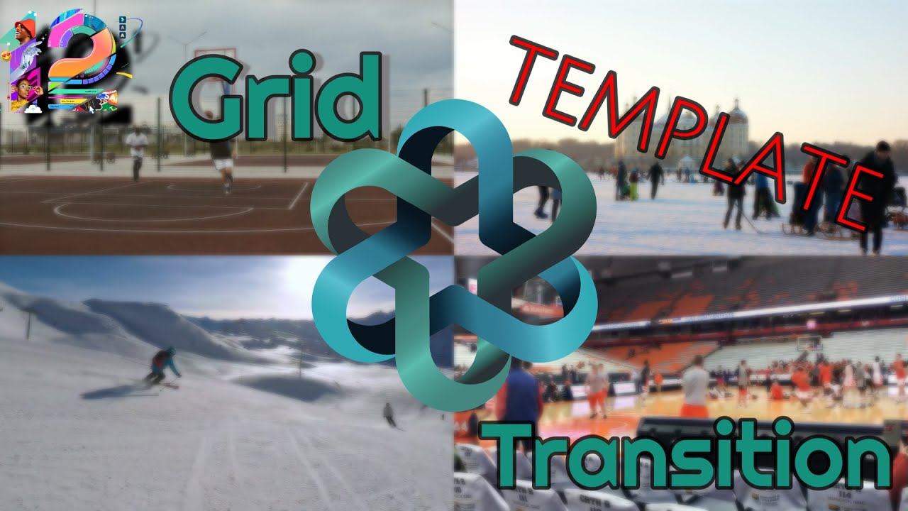 Video Grid Template - Made with Filmora 12 - YouTube