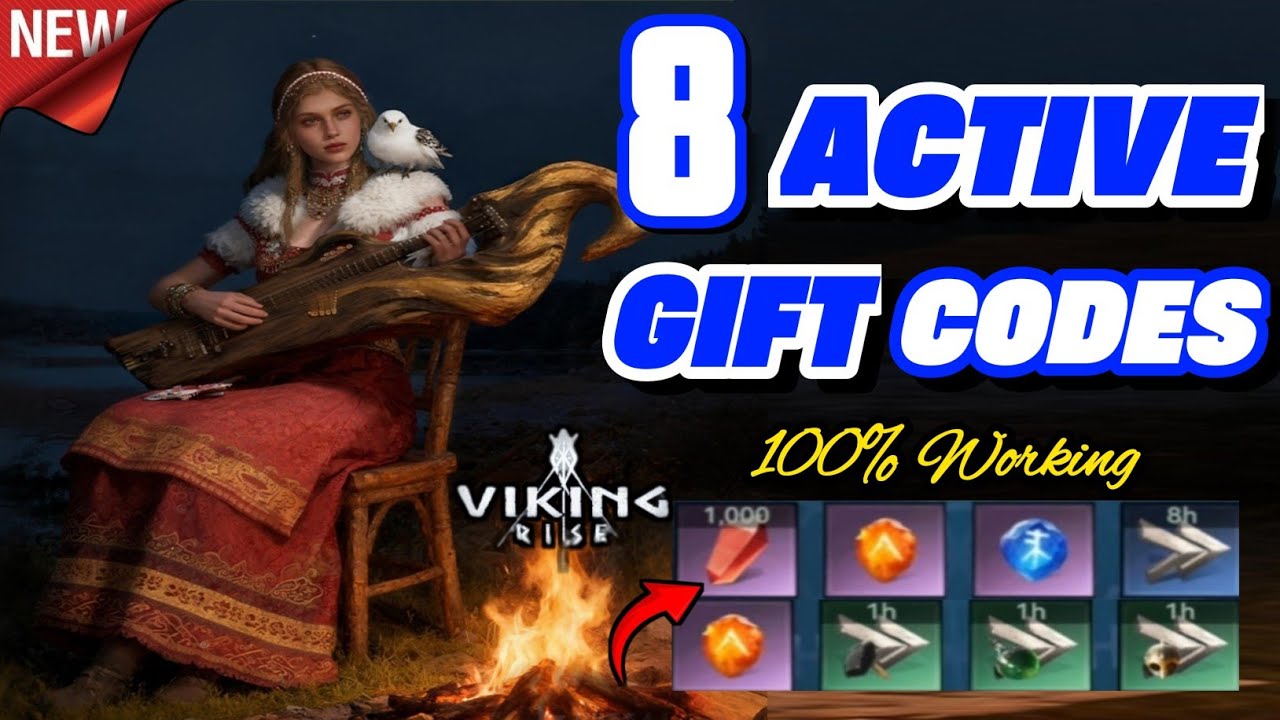 ⚔LATEST UPDATE⚔ VIKING RISE GIFT CODES OCT 2025 || 8 ACTIVE VIKING RISE ...