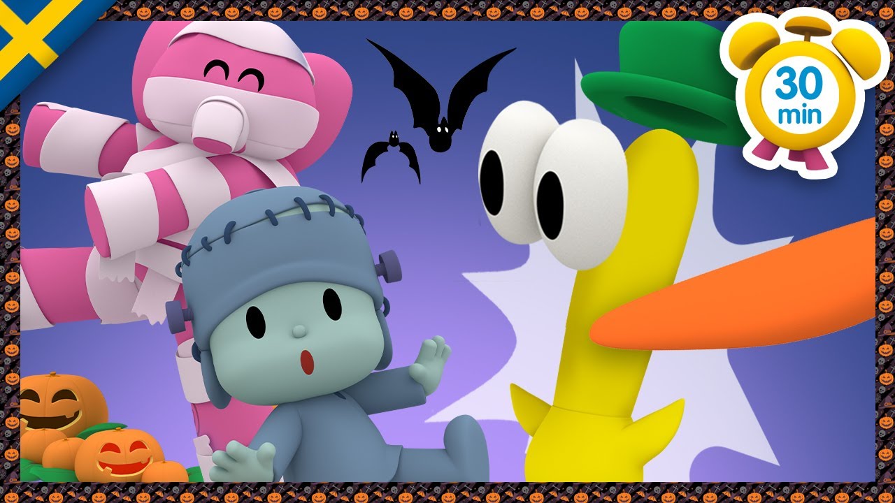 Tecknade Halloweenfilmer med Pocoyo | Boo! | POCOYO på Svenska ...