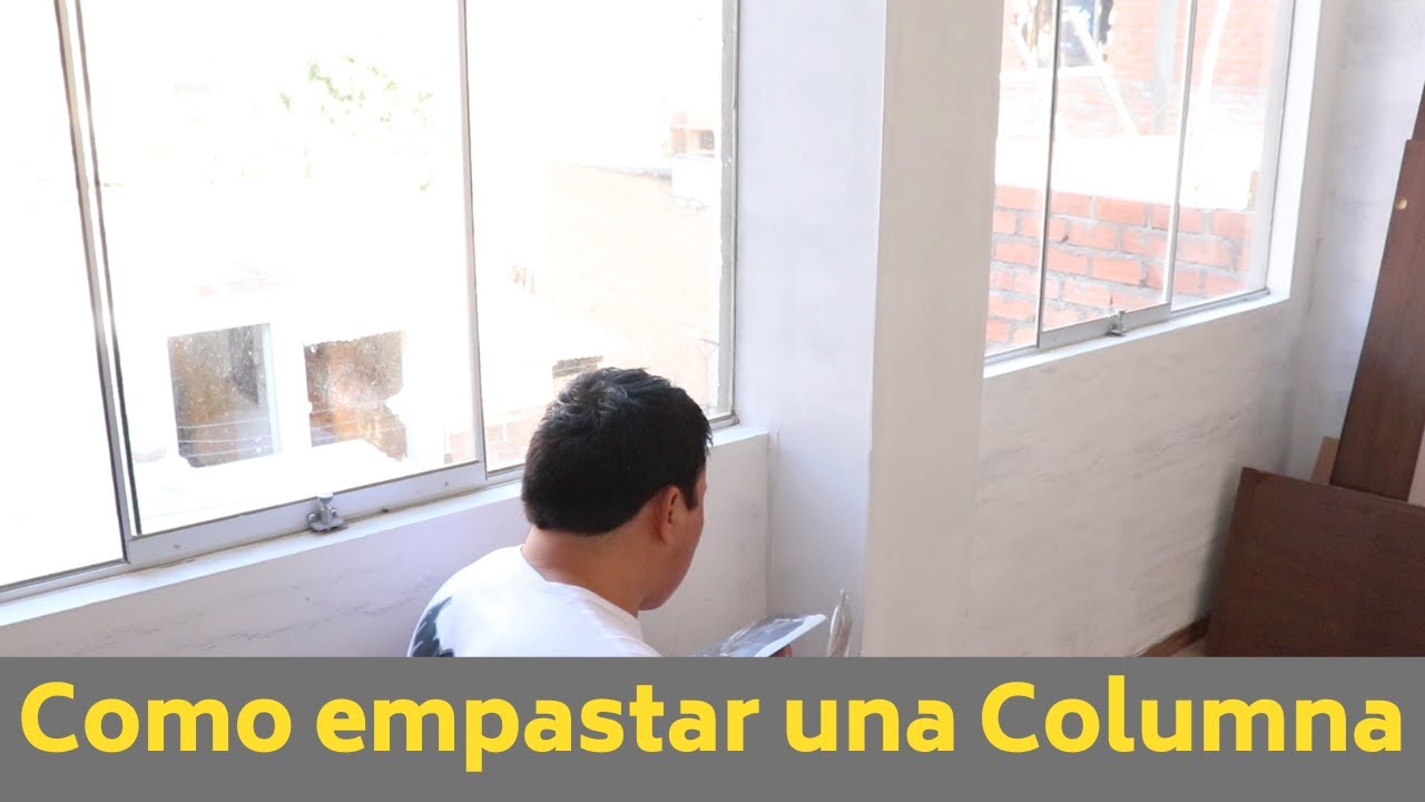 Como empastar una columna en el 2022 - YouTube