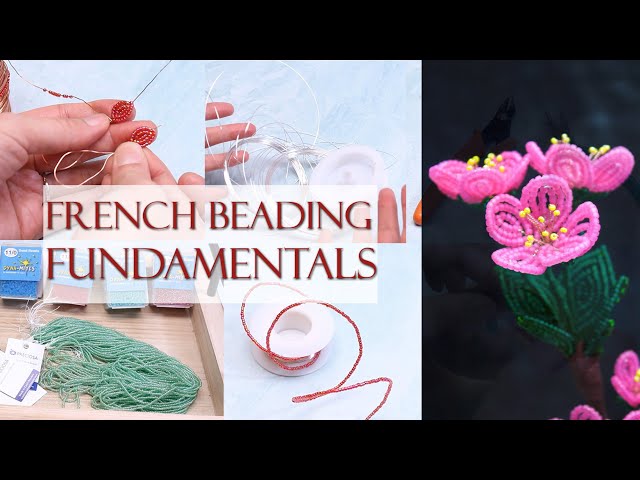 French Flower Beading Technique | Best Flower Site