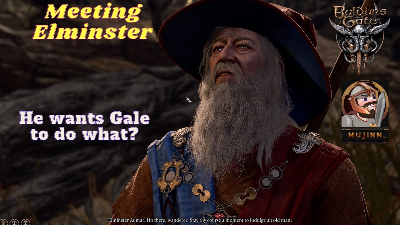 Baldur's Gate 3, Meeting Elminster - YouTube