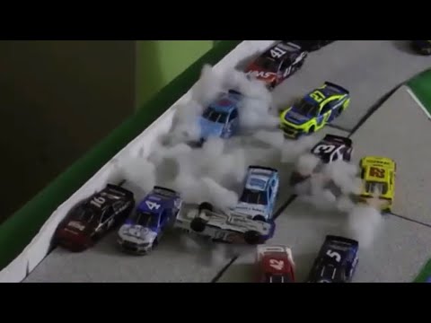 NASCAR Stop Motion Crash Compilation 6! - YouTube