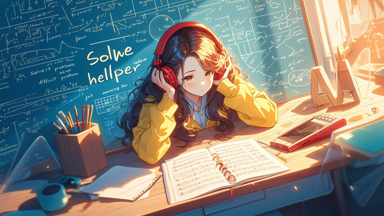 Math Mastery: Lofi Beats to Solve Problems & Study Smarter 📚🎶 - YouTube