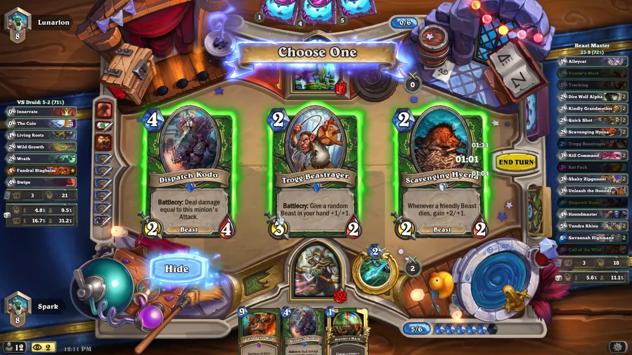 Legend Grinding Session #47 : Beast Master (Hunter S33) - Hand-buff ...