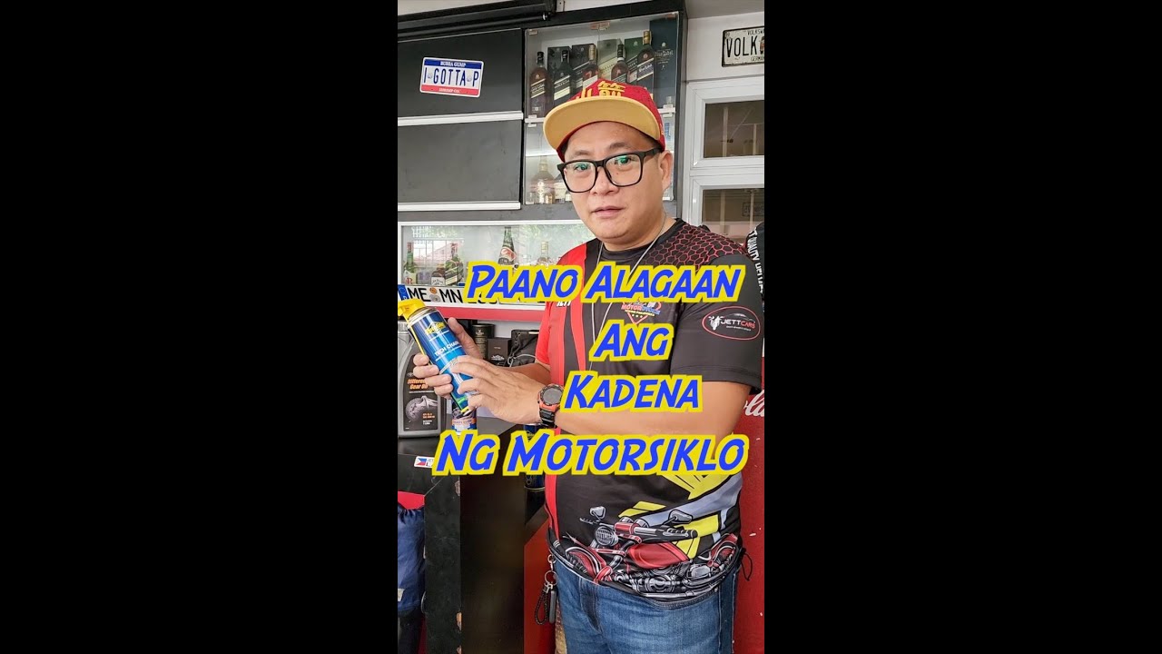 Paano Magmukhang Bago ang Inyong Kadena sa Motor - YouTube