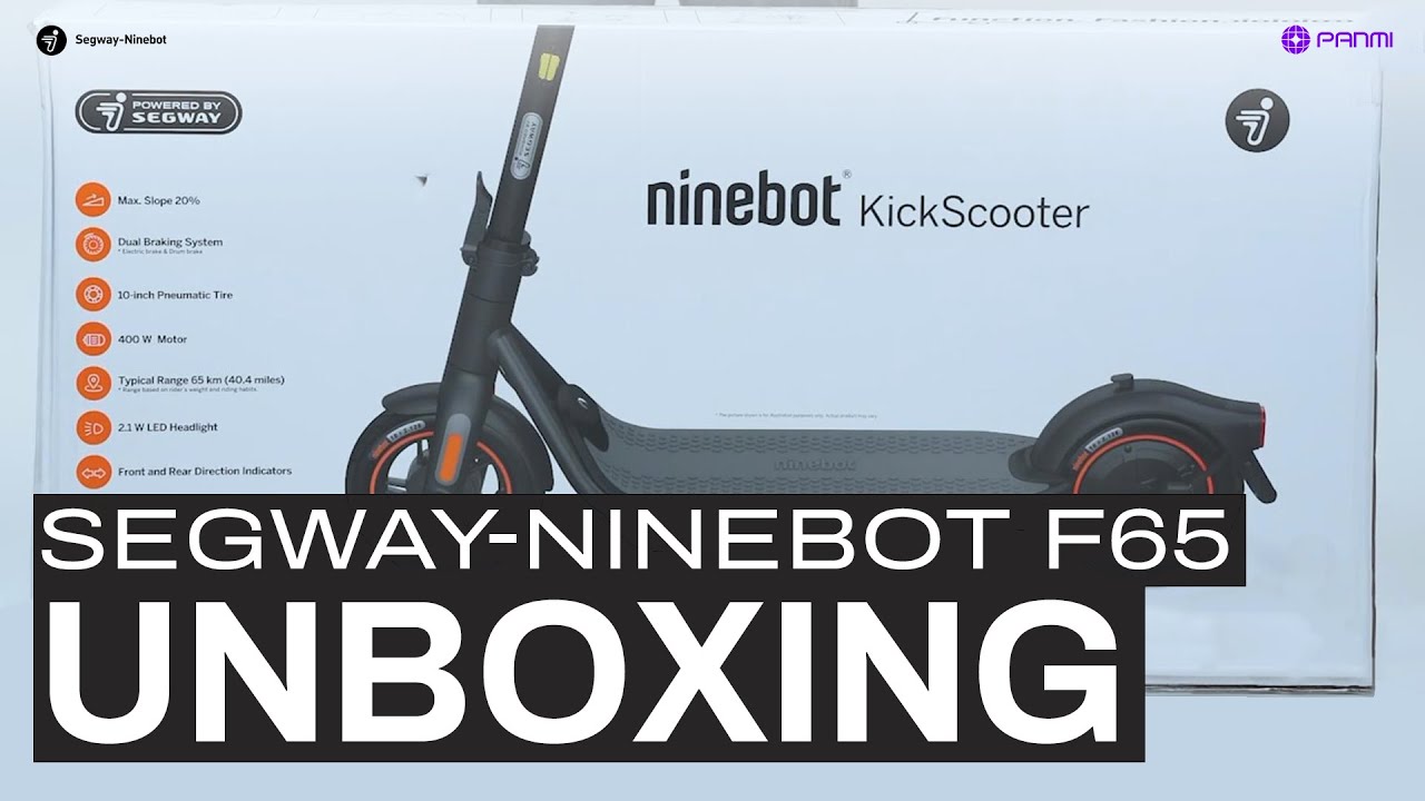 Segway-Ninebot F65 | Unboxing Video - YouTube