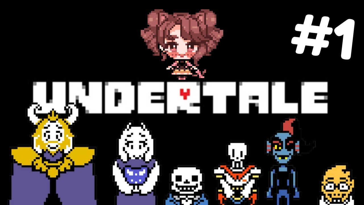 Falling down a hole... | Undertale | part one - YouTube