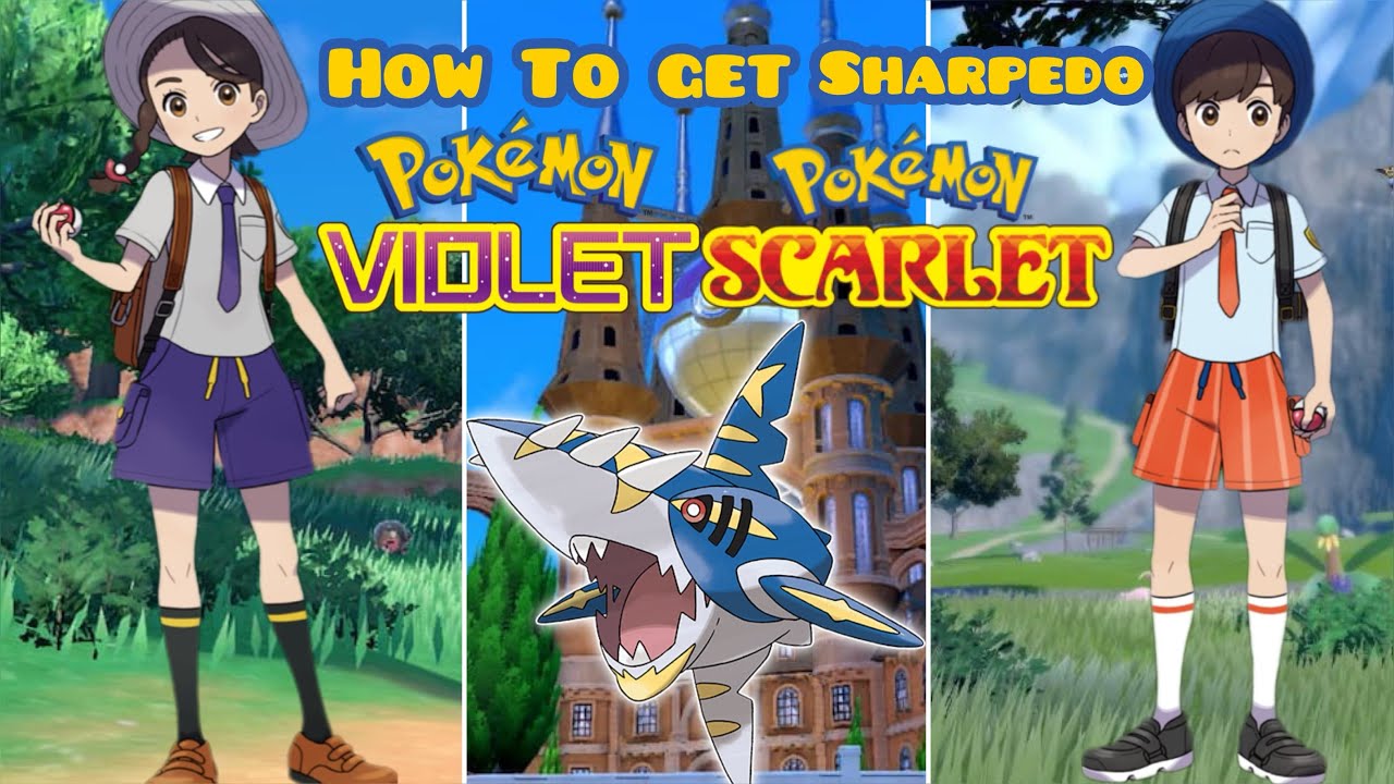 How To Get Mega Sharpedo In Pokémon Scarlet And Violet - YouTube