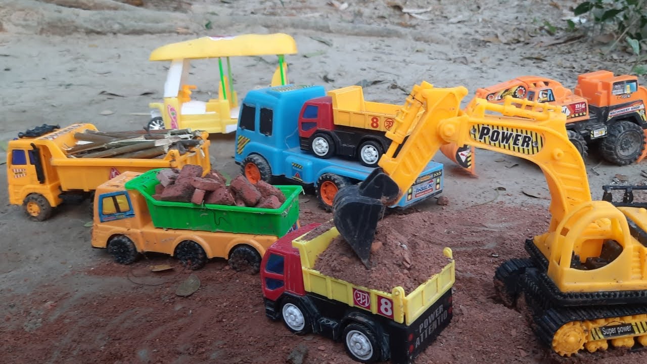 diy tractor, truck hino, excavator, mini bus, dojar gadi, karin gari ...