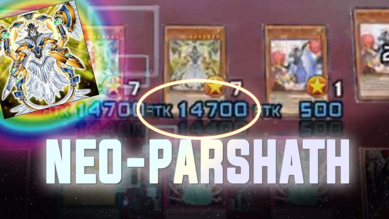 [Yu-Gi-Oh! Duel Links] Neo Parshath 14700 ATTACK | King of Games - YouTube