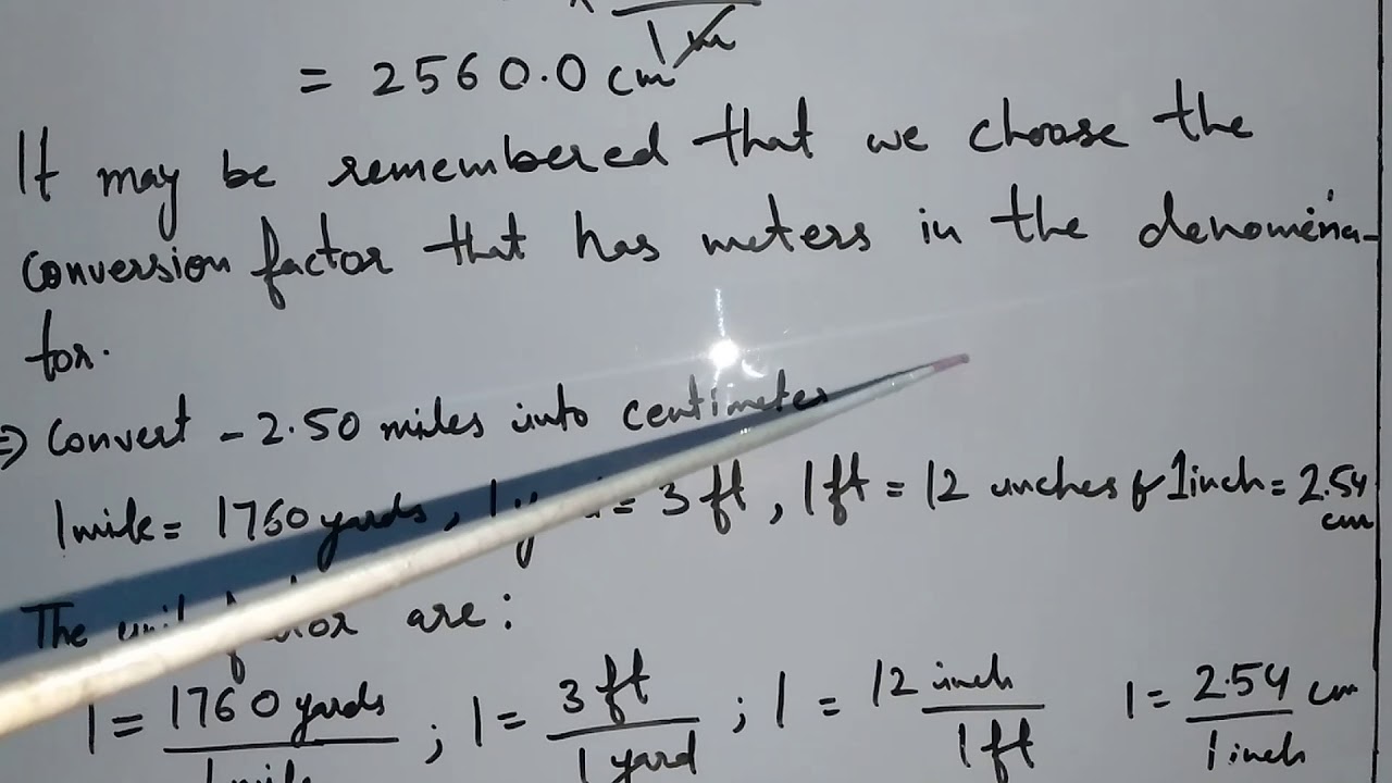 Class XI Chemistry What Is Unit Conversion Method dimensional Analysis class-xi-chemistry-what-is-unit-conversion-method-dimensional-analysis