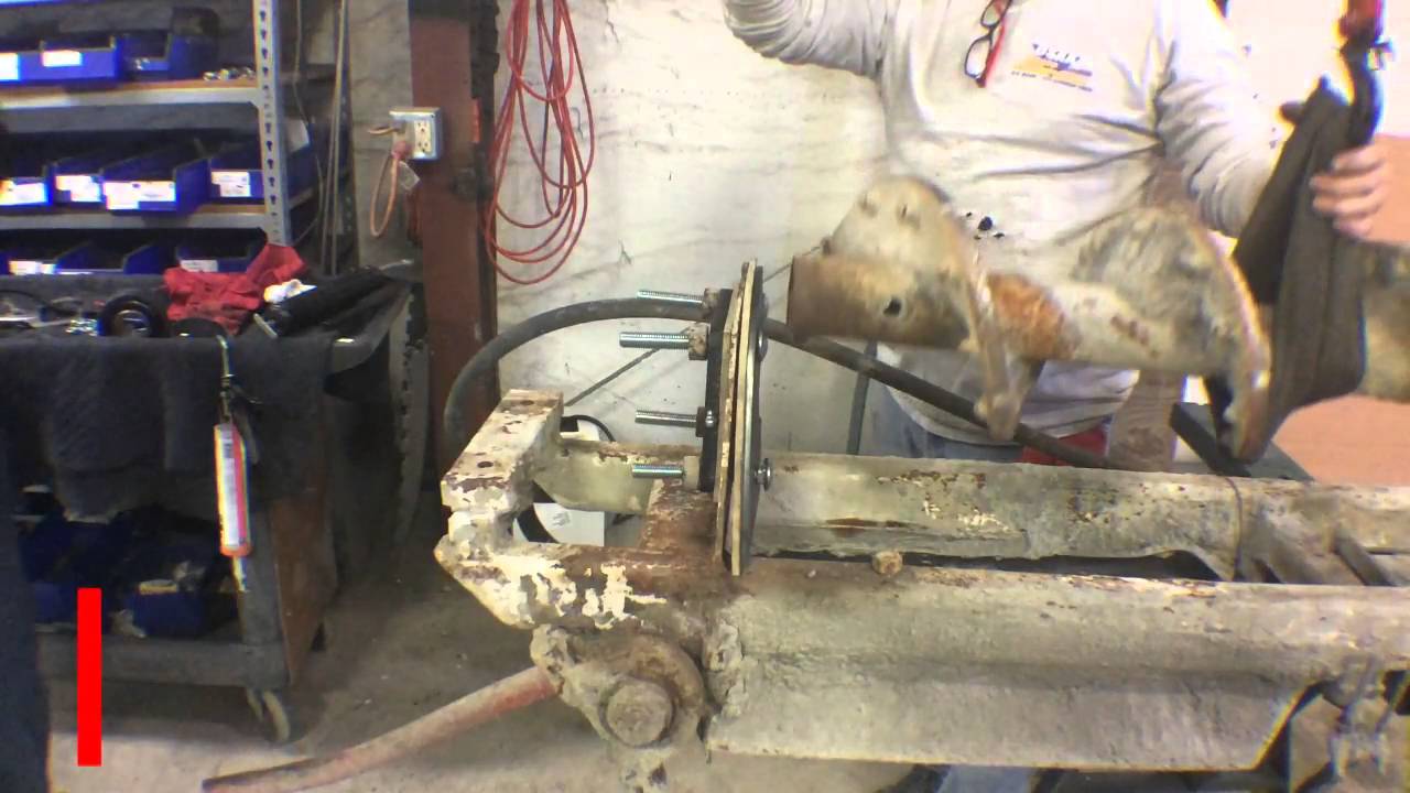 Concrete mixing auger lower seal - YouTube