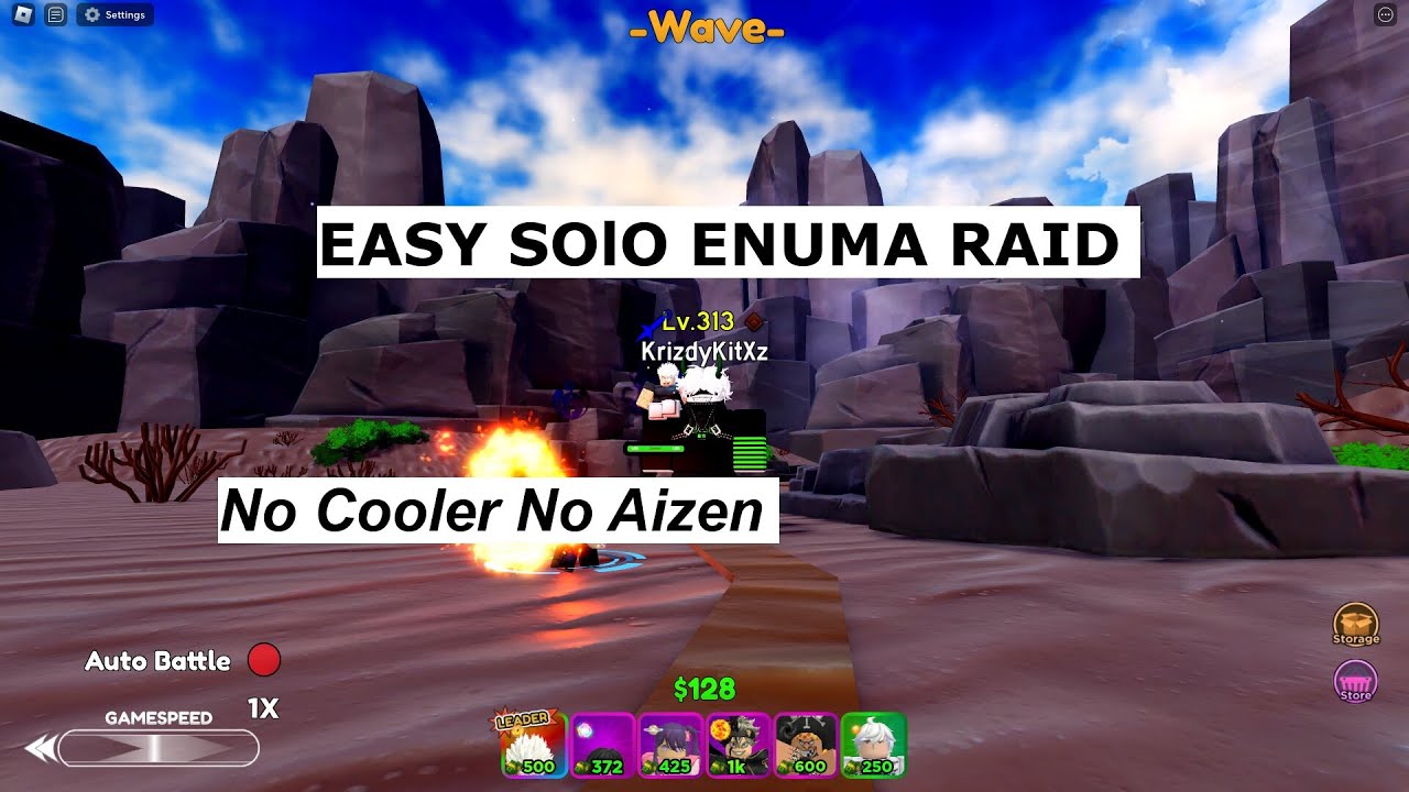 Roblox - Easy Solo Enuma Raid With Shinmon ( No Cooler, No Aizen ...