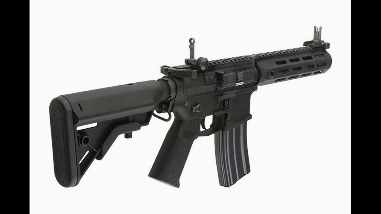 ELAR MUR Custom SPR AR 15 Elite AEG - YouTube