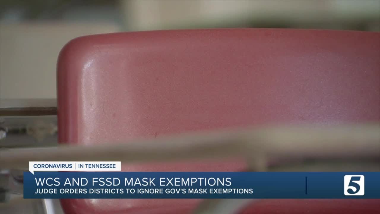 Williamson County schools begin enforcement of mask mandate without Gov.’s exemption - YouTube