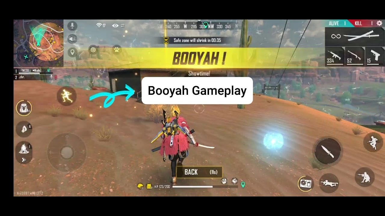 FF Booyah Mode Ranked Gameplay - YouTube