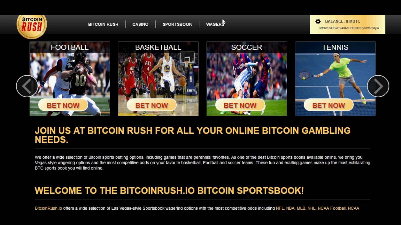 How to bet on NFL and College Football with Bitcoin - YouTube