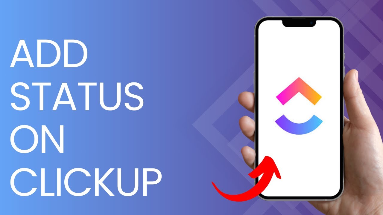 How To Add Status On Click Up - YouTube