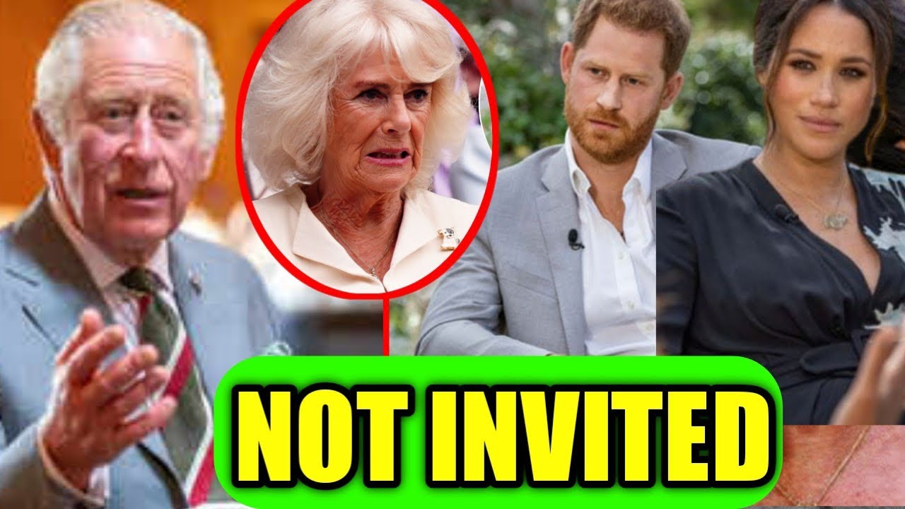 King Charles strick off Harry and Meghans name form invitation list to ...