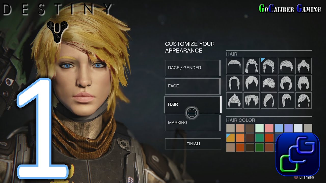 DESTINY PS4 Walkthrough - Gameplay Part 1 - Level 1 Story - HUNTER ...