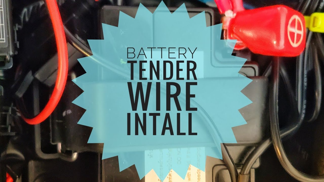 How to connect a battery tender or heated gear cable to a motorcycle ...