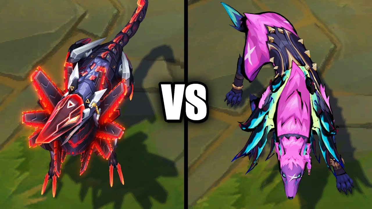 PROJECT Naafiri vs Soul Fighter Naafiri Skins Comparison (League of ...