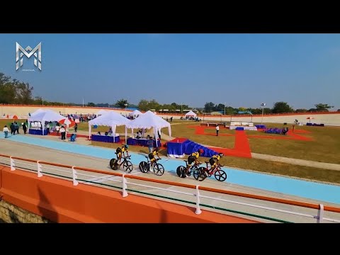 DAY 1 Woman Junior 4km Team Pursuit Finals 75th Track National Cycling Championship Ranchi 2023 ...