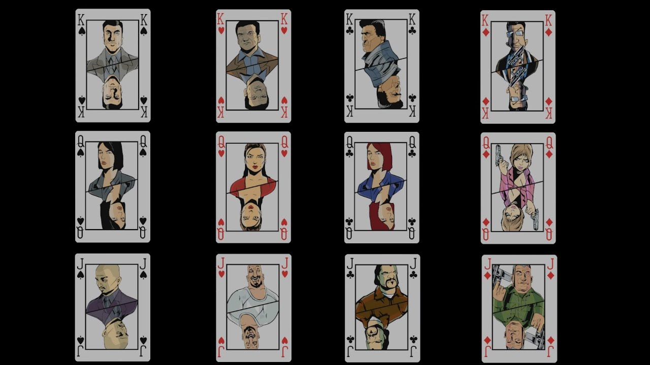GTA: San Andreas - All Playing Cards - YouTube