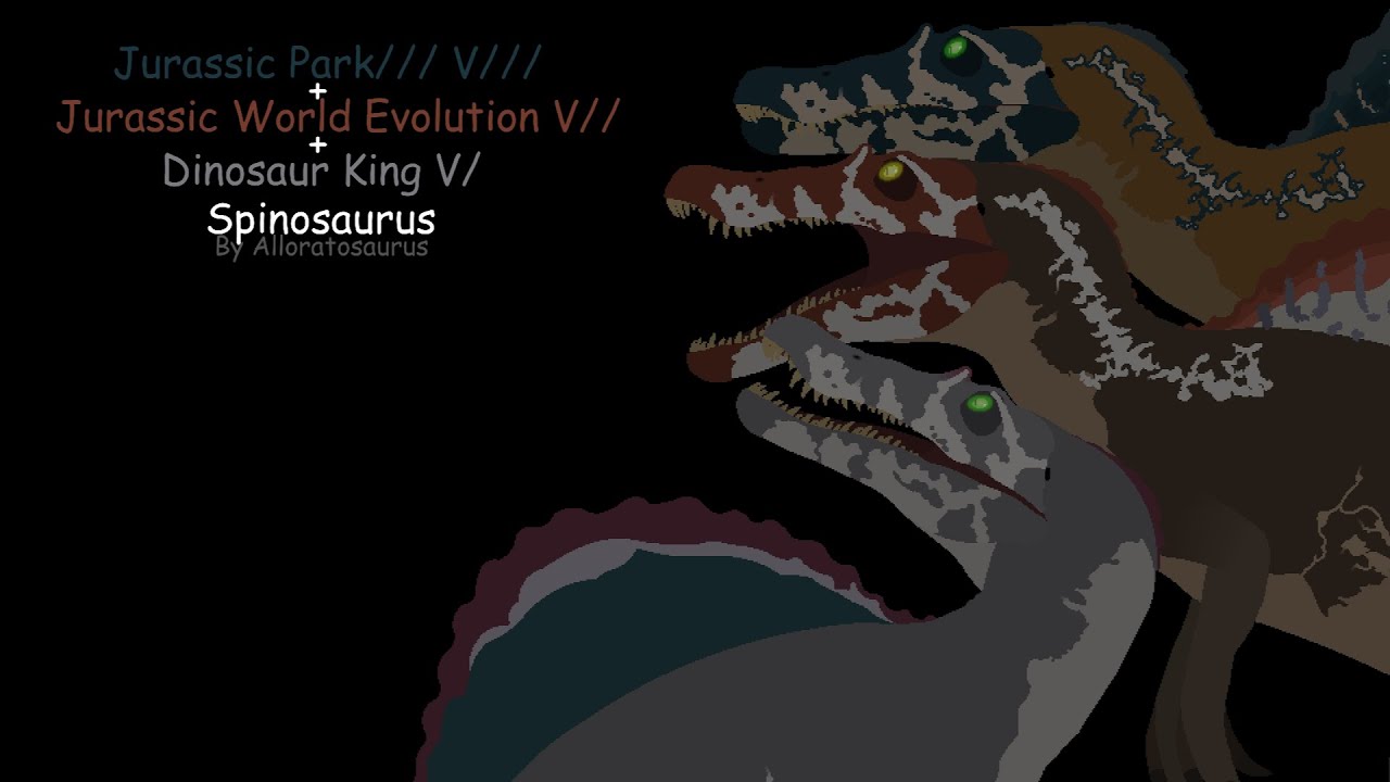 Jp3/Jwe/Dk Spinosaurus Showcase - YouTube