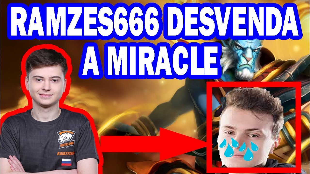 RAMZES666 DESVENDA A MIRACLE CON EL PHANTOM LANCER | DOTA 2 COSAS - YouTube