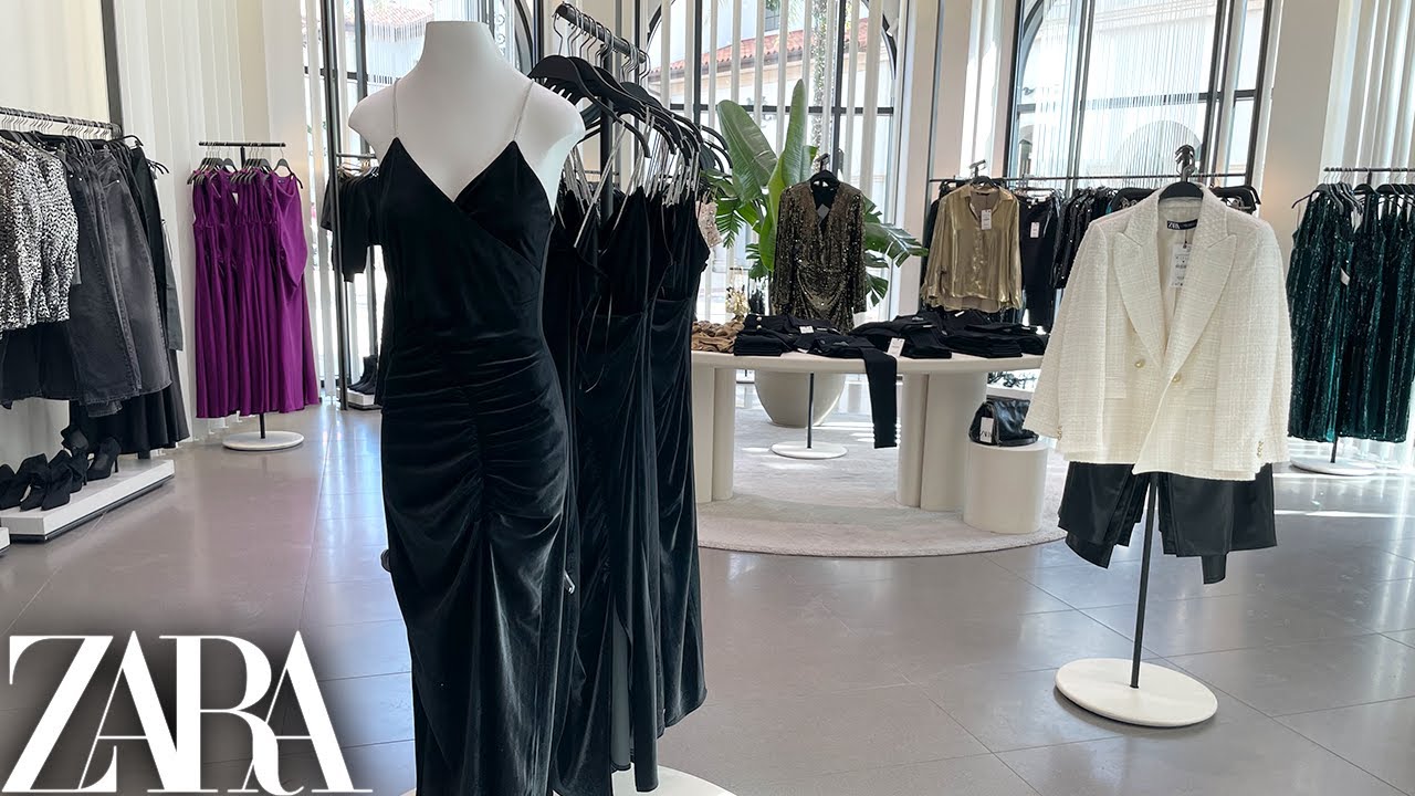 ZARA NEW FESTIVE DAYS COLLECTION / HOLIDAY FASHION 'NEW IN' - YouTube